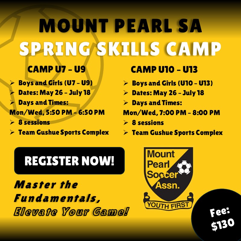 Mount Pearl Soccer Association : Website by RAMP InterActive